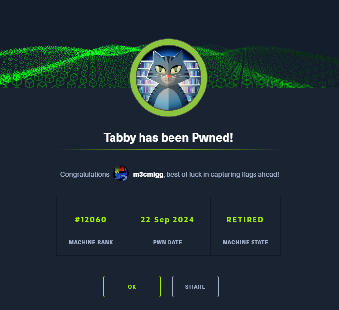 Tabby - Hack The Box - m3m16.io